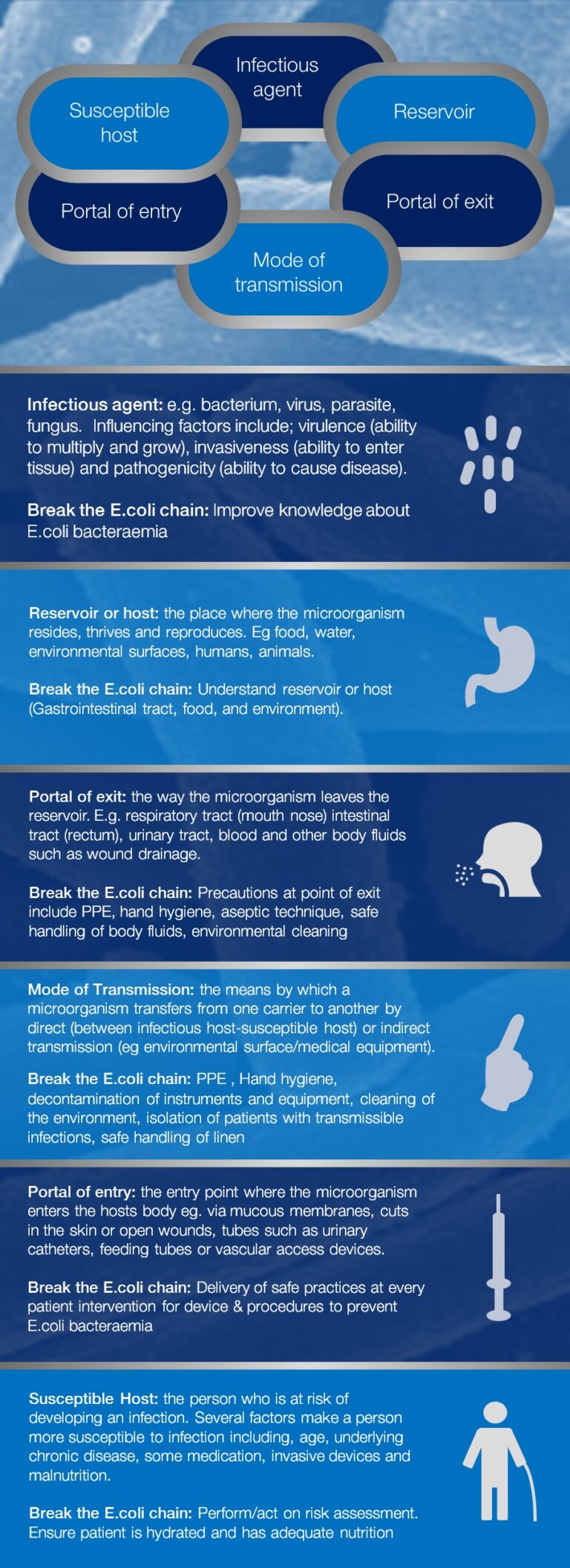 Beating E.coli – what are you doing to break the chain of infection ...